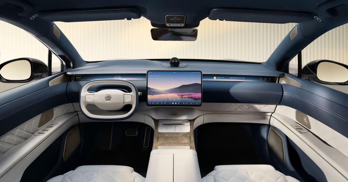 Wie der Nio ET9 der S-Klasse die Schau stiehlt